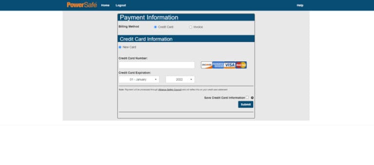 How to take a course - PowerSafe Safety Training